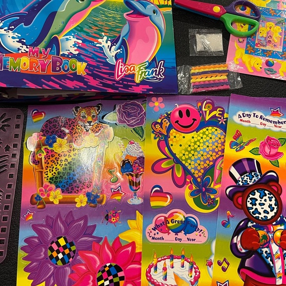 Lisa Frank | Office | 98s Lisa Frank Memory Scrapbook Kit | Poshmark